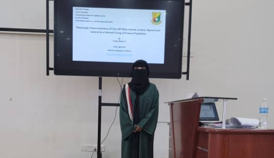 Farida BUKAREZA obtained the Master degree in Orthodontics | Sana'a ...