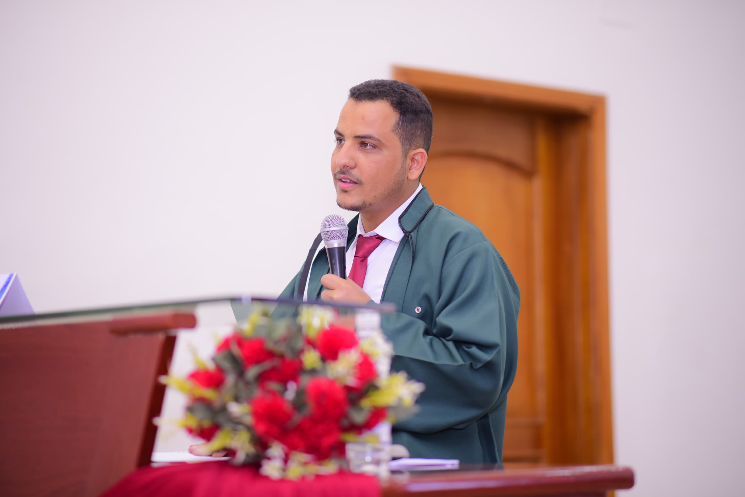 the candidate researcher/Jamal Hezam Nagi Al-Nomair Obtained the Master ...